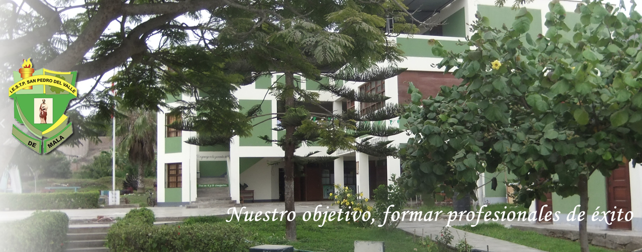 Página Principal | Plataforma Virtual IESTP SAN PEDRO DEL VALLE DE MALA